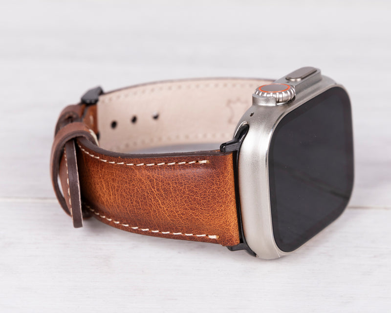 Genuine Leather Apple Watch Bands & iPhone Cases - O2 Leather
