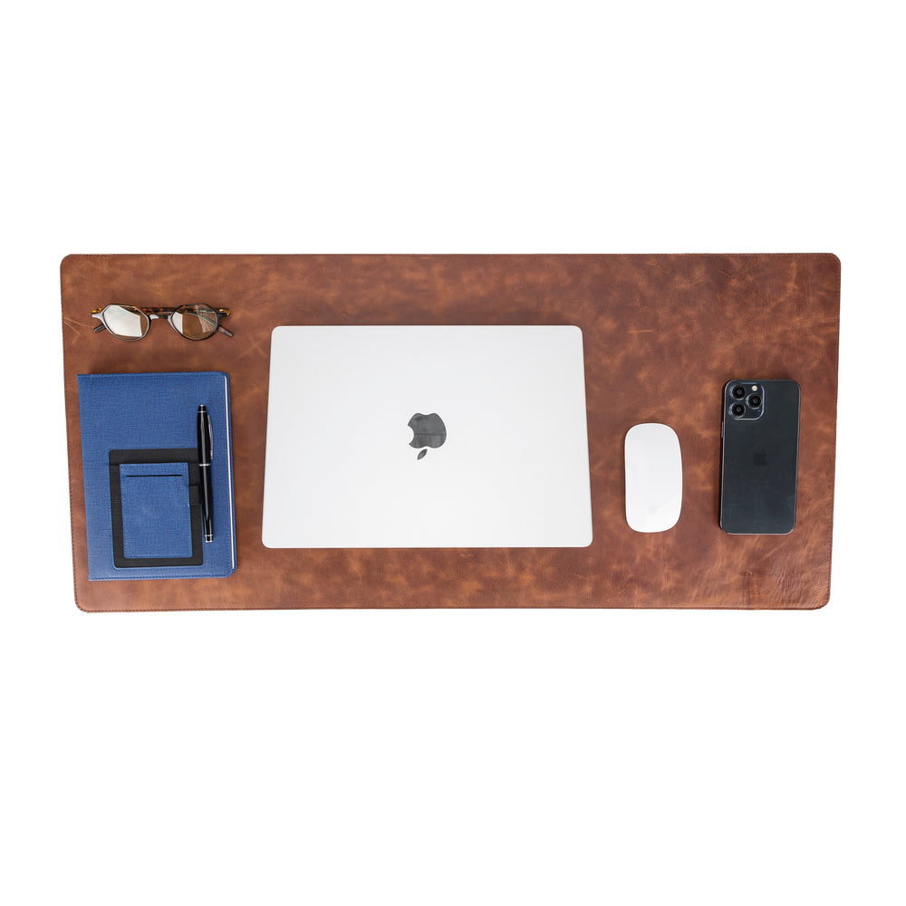 Genuine Leather Desk Mat for Office or Home - O2 Leather